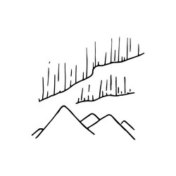 Nature Line Drawings