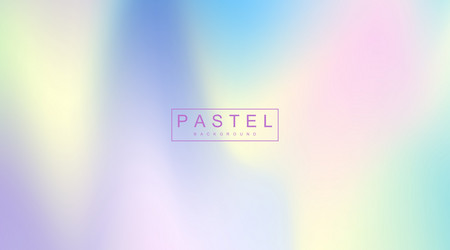 Abstract sky pastel rainbow gradient background Vector Image