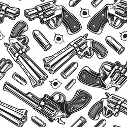 Gun store seamless background Royalty Free Vector Image