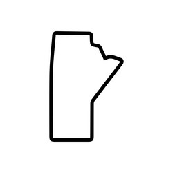Manitoba Royalty Free Vector Image - VectorStock