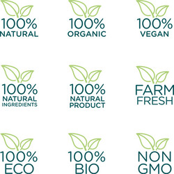 Skin care icon natural ingredients line Royalty Free Vector