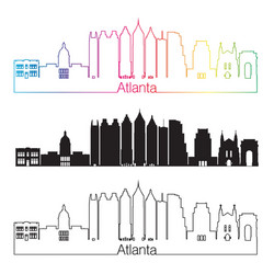 Atlanta Skyline Vector Images (over 260)