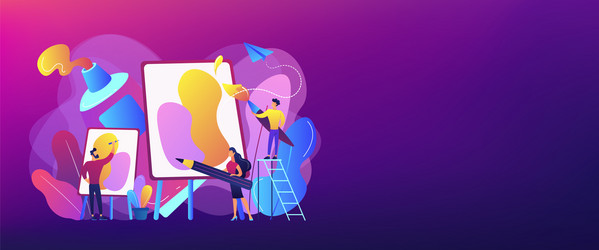 Managers Workshop Concept Banner Header Royalty Free Vector