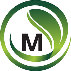 Leaf Logo M Vector Images (over 3,200)