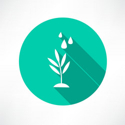 Water extraction icon Royalty Free Vector Image