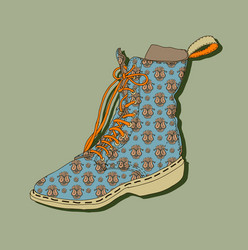 Cartoon shoe Royalty Free Vector Image - VectorStock