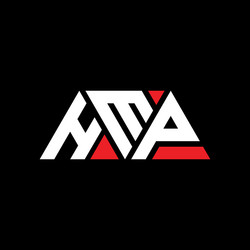 Hmp logo letter design Royalty Free Vector Image