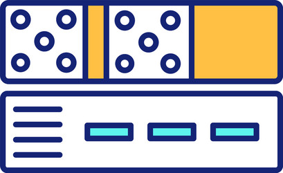 Pavement blue gradient concept icon Royalty Free Vector