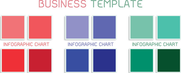 Business concepts set infographic Royalty Free Vector Image