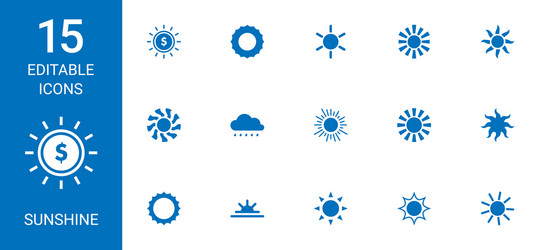 Free Sunshine Vector Images (over 19,000)