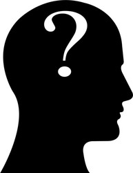 Mysterious Man Question Mark