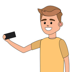 Tourist people cartoon Royalty Free Vector Image