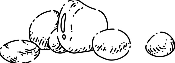 Hand Drawn Pebble Vector Images (over 1,100)