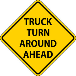 Turn Around Traffic Sign Vector Images (86)
