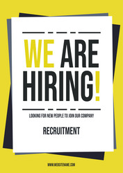 We are Hiring Post Vector Images (over 730)