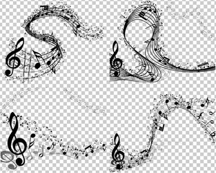 Music Notes Transparent Background Vector Images (over 940)