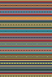 Traditional south american woven textile pattern Vector Image