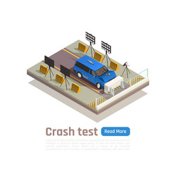 Crash test set Royalty Free Vector Image - VectorStock