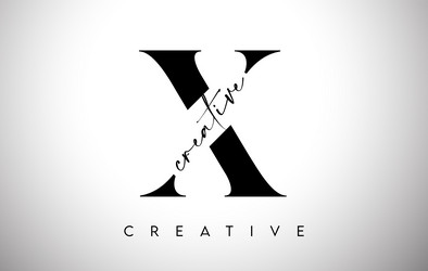 Handwritten X Vector Images (over 2,300)