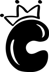 Letter C with a Crown Logo Vector Images (over 1,300)