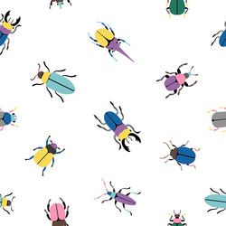 Cute seamless butterfly pattern Royalty Free Vector Image