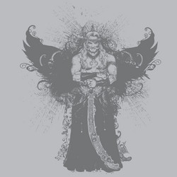 Angel Warrior Vector Images (over 1,400)