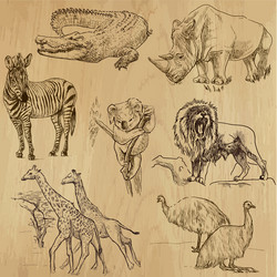 Animals Drawings Vector Images (over 640,000)