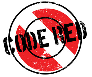 National emergency rubber stamp Royalty Free Vector Image