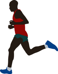 Running Man Shadow Vector Images (over 1,900)