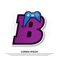 Letter B Gaming Logo Vector Images (over 1,500)