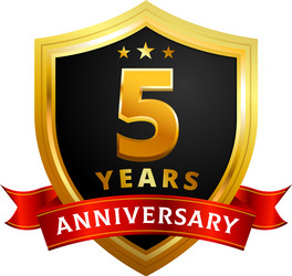 Knight shield and helmet vintage badge logo Vector Image