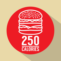 Burger logo design Royalty Free Vector Image - VectorStock