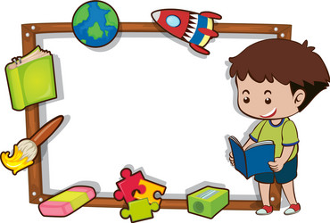Border Kids Book Vector Images (over 2,000)