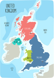 Cartoon Map of Uk Vector Images (over 120)