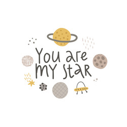 Space circle Royalty Free Vector Image - VectorStock