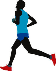 Running Man Shadow Vector Images (over 1,900)