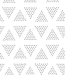 Seamless geometric pattern with dotted Royalty Free Vector