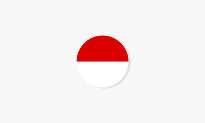 Indonesia Flag Circle Vector Images (over 340)