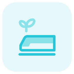 Non-polluting light rail transportation Royalty Free Vector