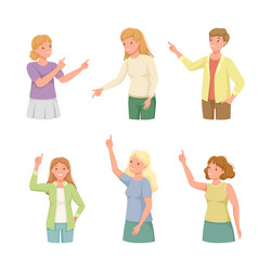 Pointing at Something Vector Images (over 700)