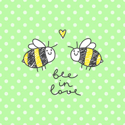 Cute bees set Royalty Free Vector Image - VectorStock