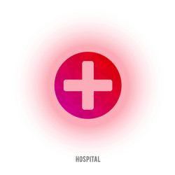 Healthcare plus sign medical symbol Royalty Free Vector