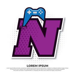N Gaming Logo Vector Images (over 1,200)