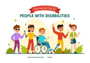 Disability Day 3 Vector Images (over 140)