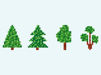 8 Bit Tree Vector Images (over 590)