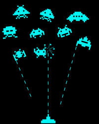 Space Invaders Vector Images (over 4,400)