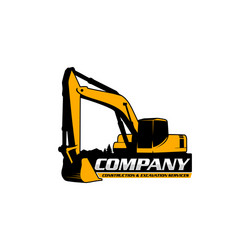 Boom lift logo Royalty Free Vector Image - VectorStock