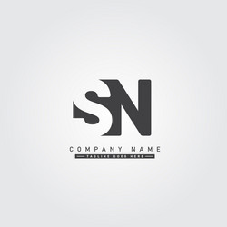 Sn Creative Logo Vector Images (over 1,500)