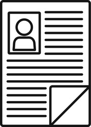 Work Experience Icon for Cv Vector Images (over 1,000)