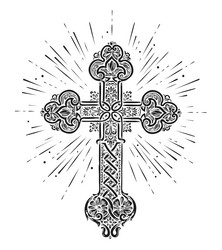 Ornate Cross Design